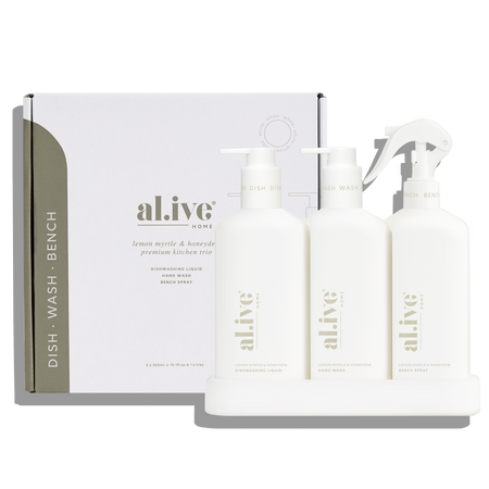 KITCHEN TRIO - LEMON MYRTLE & HONEYDEW – al.ive body NZ